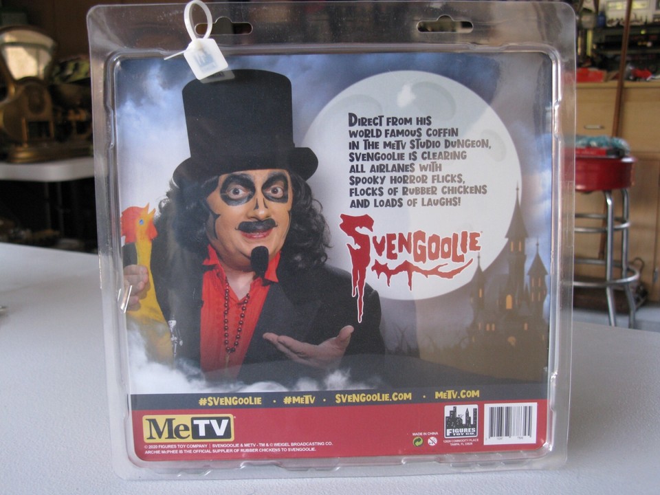 2020 Svengoolie Studio Set Me TV Figures Toy Co The Great Svengoolie ...