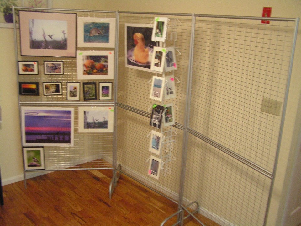 Art STAND ALONE Panel Display Trade Show Racks Grid Backdrop NEW MADE ...