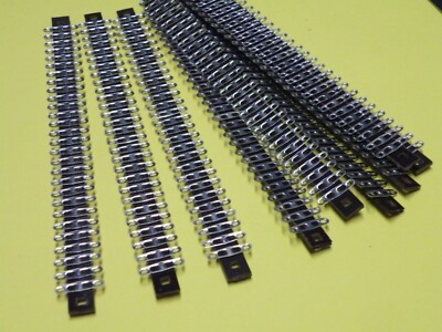 10 Pc 28 Way Paxolin Mini 6.3mm Pitch Tag Strip Vintage Electronic 117g ...