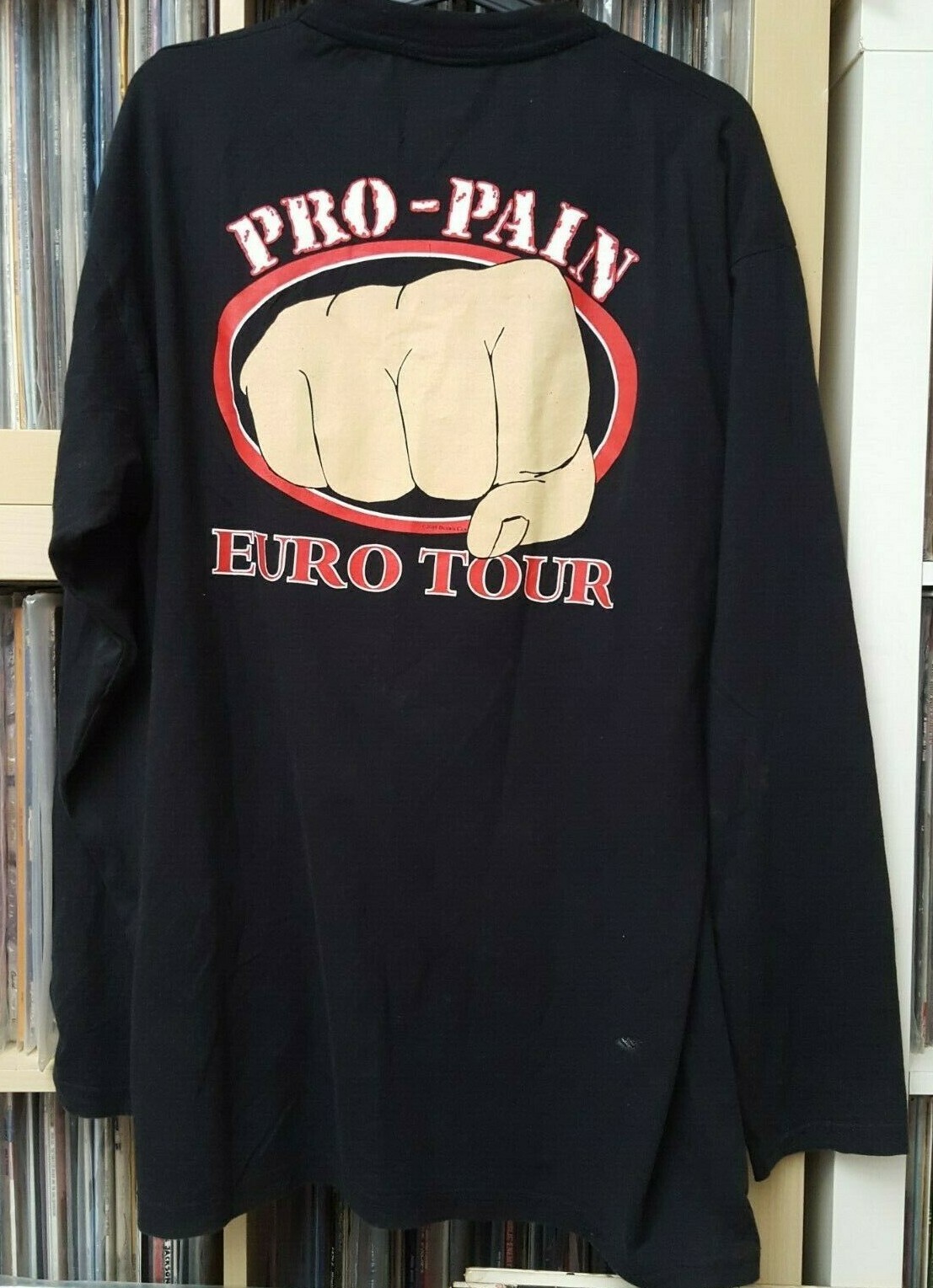 Pro Pain Round 6 Euro Tour RARE Longsleeve Size XL Rock Metal Dennis ...