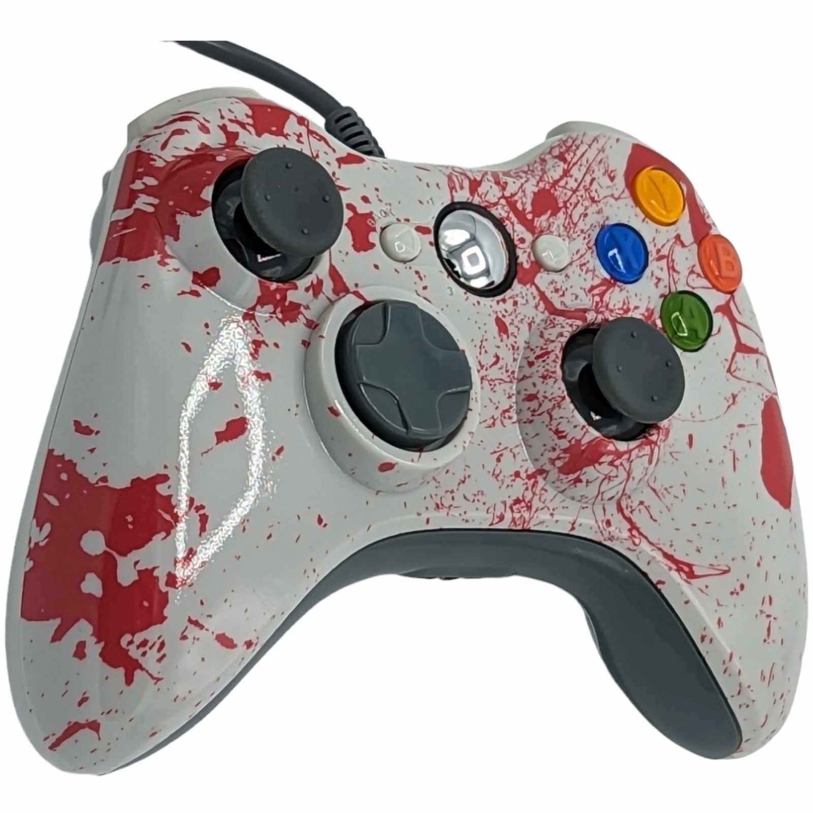 Wired Controller for Microsoft Xbox 360 /Slim Console Windows PC Custom ...