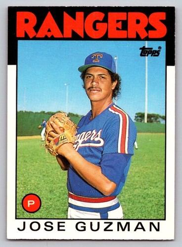 1986 Topps Traded - #43T Jose Guzman (RC) | eBay