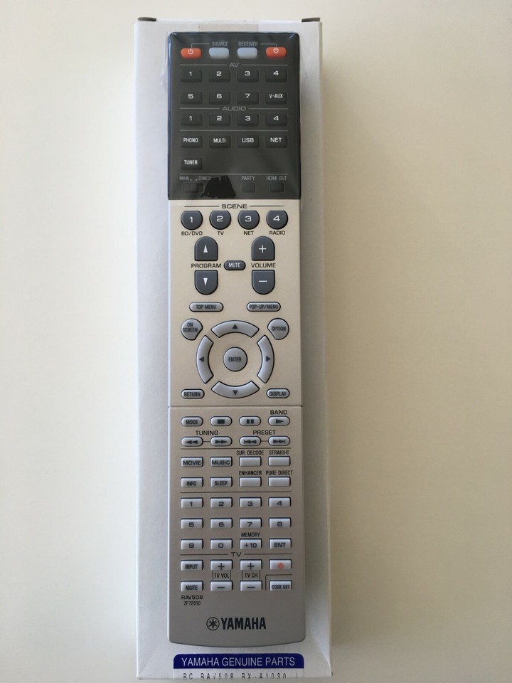 *NEW* Genuine Yamaha AV Receiver Remote Controls - HTR, RX-V and RX-A ...