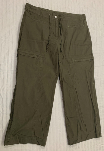 DANSKIN NOW WOMENS CARGO CAPRIS PANTS SIZE M | eBay