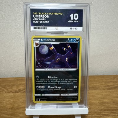 Umbreon - SWSH129 Black Star Promo - Evolving Skies - ACE 10 | eBay