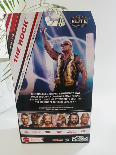 WWE Elite Collection Series 115 The Rock Final Boss | eBay
