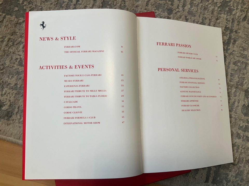 FERRARI WELCOME TO FERRARI BOOK IN BOX. CIRCA 2013. RARE | eBay UK