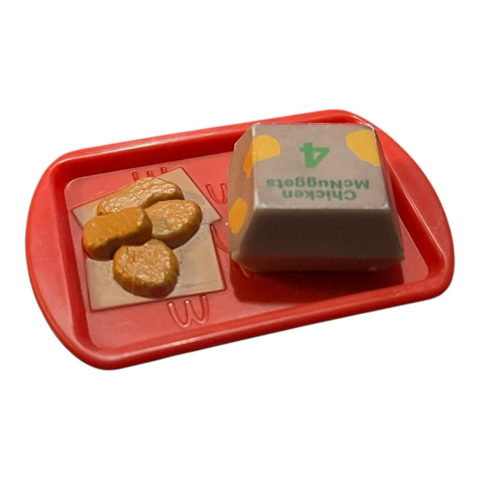 Lil McDonald’s Four Piece Chicken Nugget Tray Happy Meal Toy | eBay