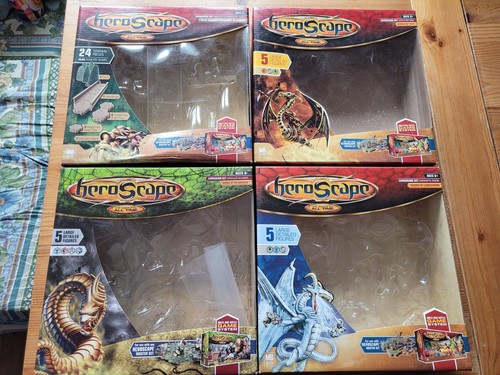 Heroscape Box Lot Only X4 Large Expansions | eBay