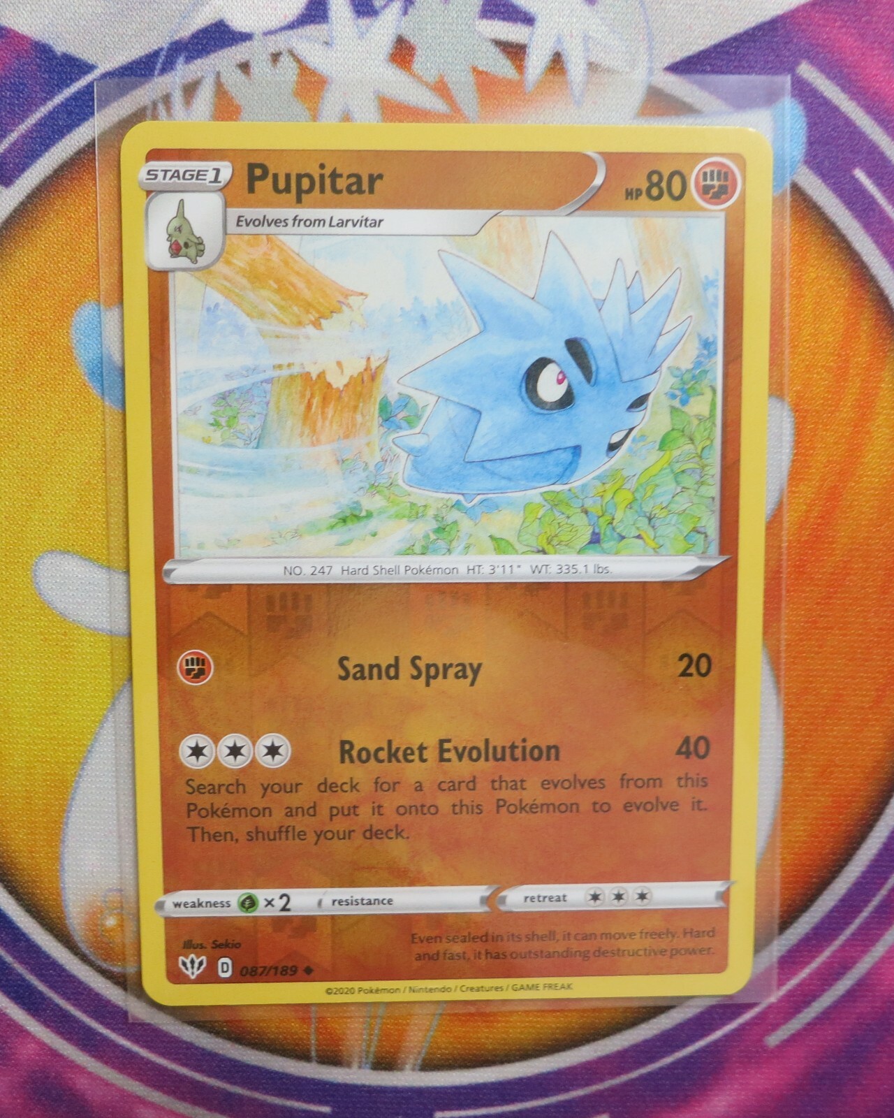 Pupitar Card
