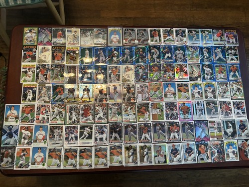 ASTROS ROOKIE CARD AUTO INSERT LOT (115) MARTES JAMES PEREZ NOLAN RYAN ...