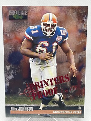 Ellis Johnson 1995 Classic Pro Line Foil Printer's Proof #26 /175 ...