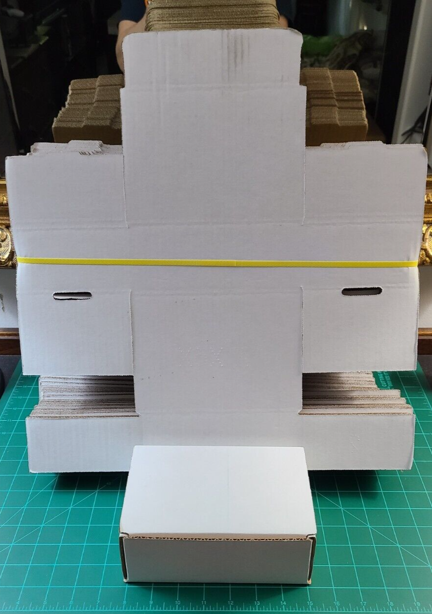 7 x 5 x 3 White Corrugated Shipping Boxes for Xbox PlayStation ...