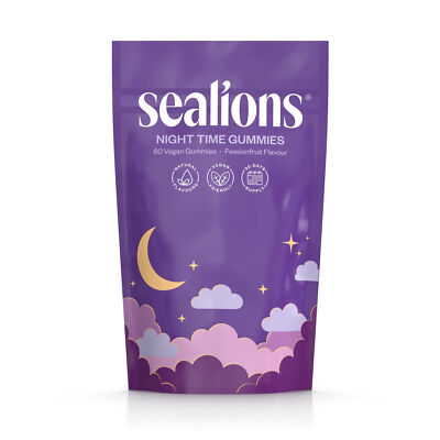 Night Time Sleep Aid Insomnia Stress Anti Anxiety Soft Chew Tablet ...