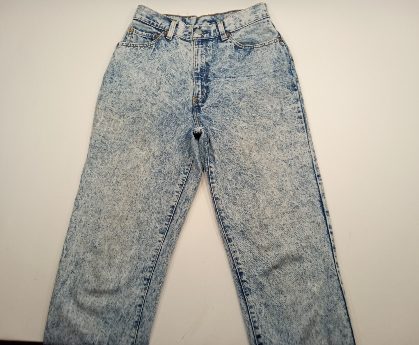 Levi's 90's Red Tab Acid Stone Wash Distressed Womens… - Gem