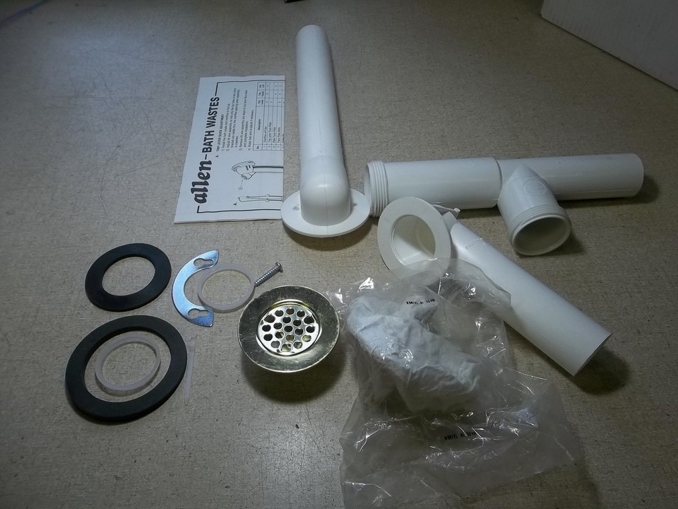 NEW Allen Bathwastes PVC Trip Waste Assembly *FREE SHIPPING* | eBay