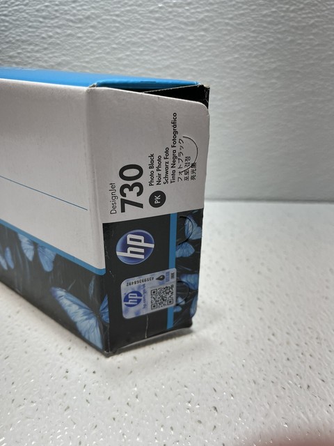 HP 730 Black Ink Cartridge - P2V73A for sale online | eBay