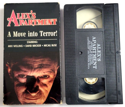 ALEX'S APARTMENT - VHS - RARE OOP HORROR VHS MGP 744439000018| eBay