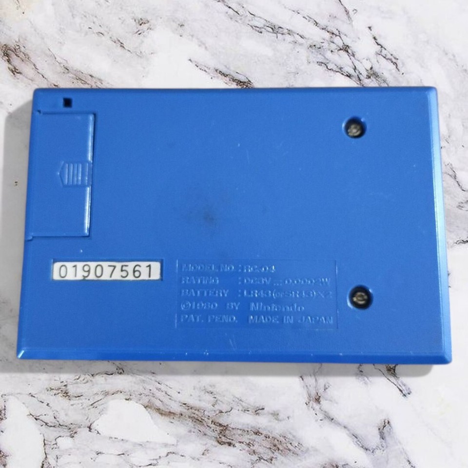 NINTENDO GAME AND & WATCH Parachute Octopus Donkey Kong Fire Popeye ...