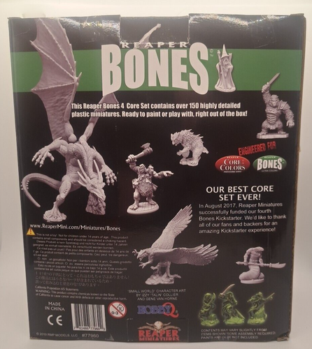 Reaper Miniatures 77960 Bones 4 Core Set for sale online | eBay