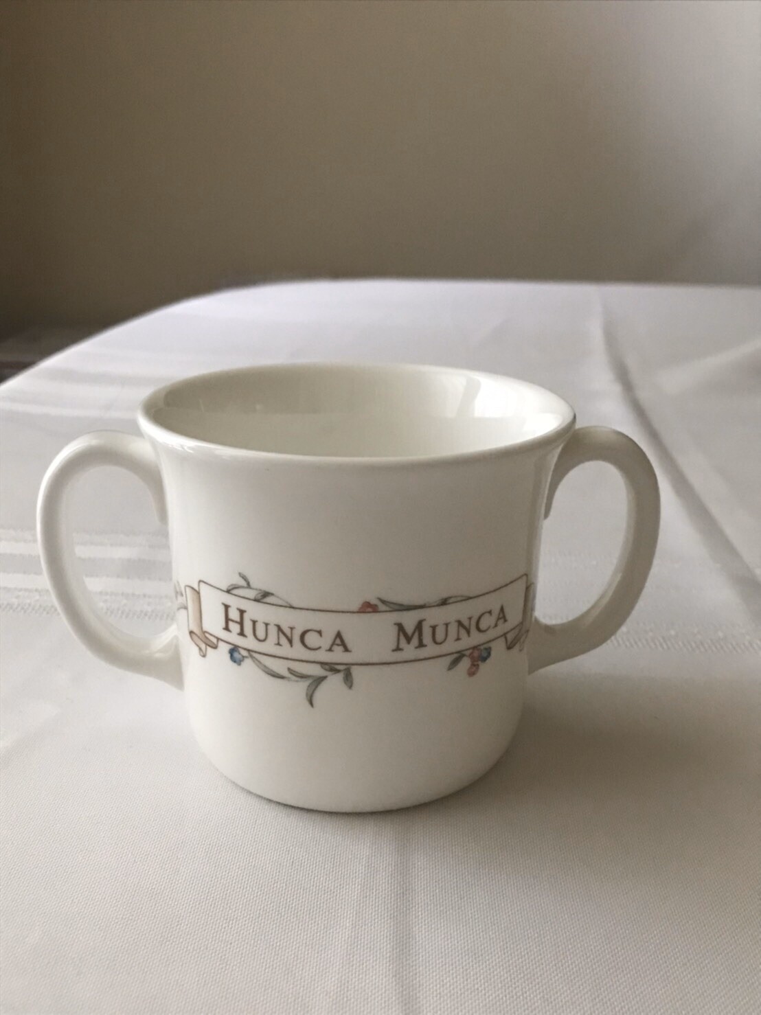 Vintage Royal Albert Beatrix Potter peter rabbit Bone China double ...