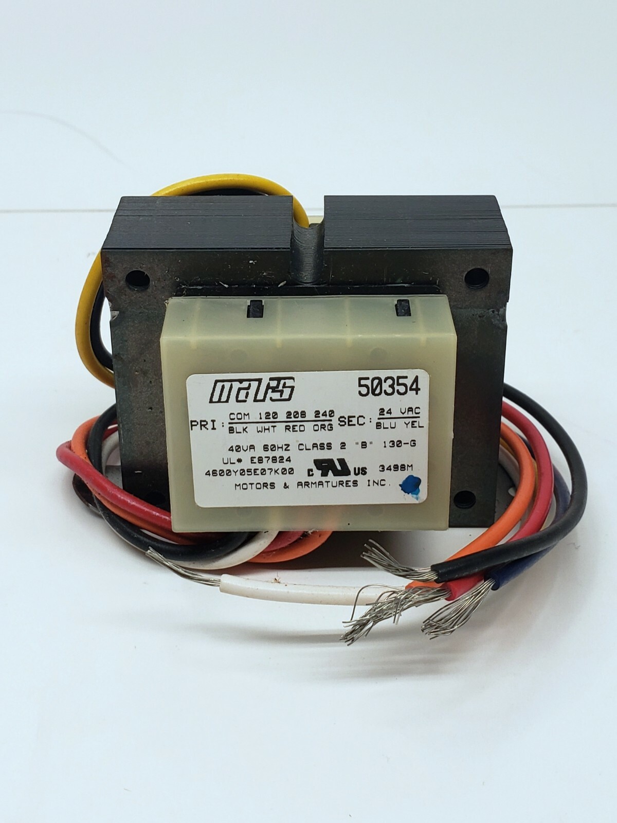 Mars Control Transformer 50354 NEMA Class II Pri:, 59% OFF