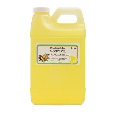 64 oz MONOI COCONUT OIL PREMIUM 100% PURE ORGANIC NATURAL MULTI PURPOSE ...