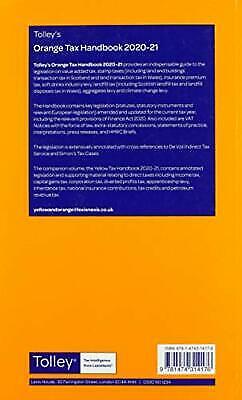 Tolley's Orange Tax Handbook 2020-21 Parts 1 & 2 - Roderick Cordara ...
