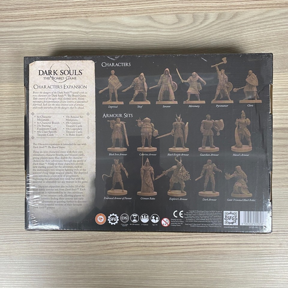 CHARACTERS EXPANSION DARK SOULS THE BOARD GAME SFG GAMES STEAMFORGED ...