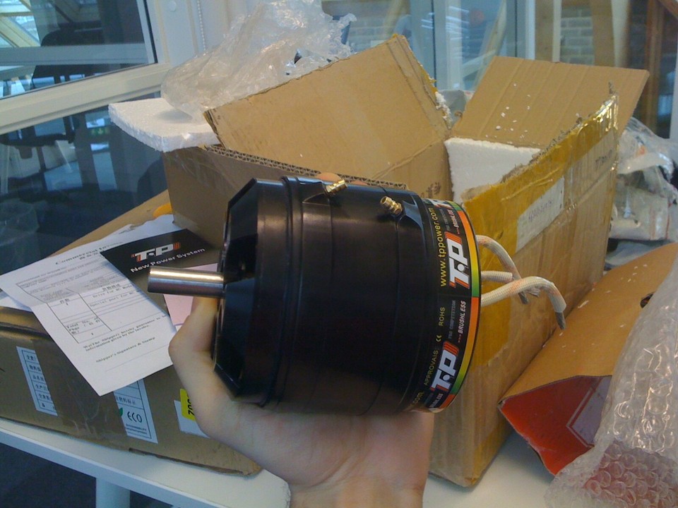 TP Power TP100 Big Brushless Motor 25.000W 100*103mm for RC EV Efoil ...