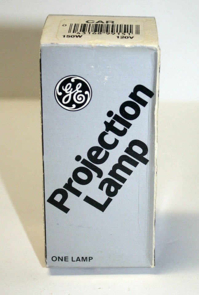 GE General Electric Projection Lamp CAR 150W 120V Replacement Bulbs ...