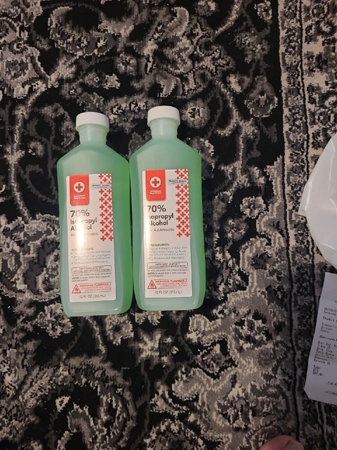 REXALL 50 Isopropyl Rubbing Alcohol WINTERGREEN 16 fl oz. for sale ...