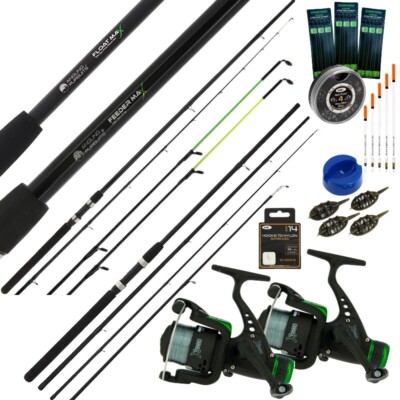 Feeder Rod Float Rod And Reel Set With Hooks Feeders Shot And Floats ...