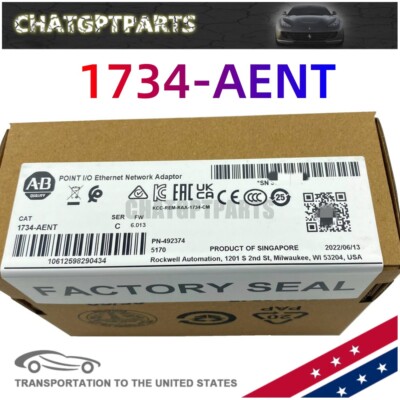 1734-AENT AB 1734AENT / C POINT I/O Ethernet Network Adaptor New Sealed ...