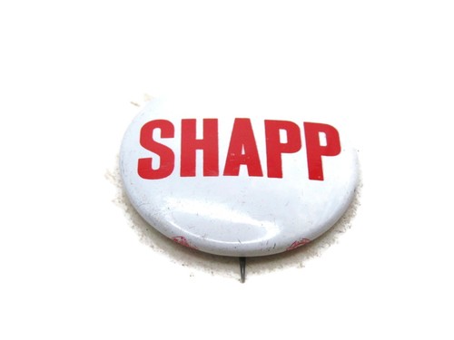 Shapp Lettered Campaign Button | eBay