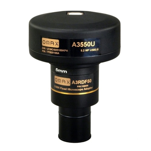 OMAX 5 Mega Pixel Digital USB Microscope Camera w Software and ...