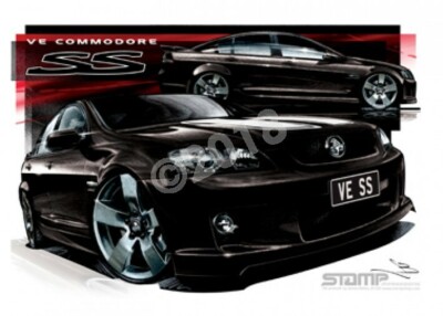 Commodore VE VE SS PHANTOM STRIPE A1 STRETCHED CANVAS (HC321A) | eBay ...