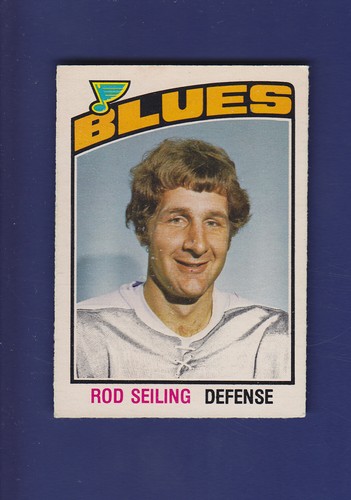 Rod Seiling 1976-77 O-PEE-CHEE OPC NHL Hockey #280 (EX) St. Louis Blues ...
