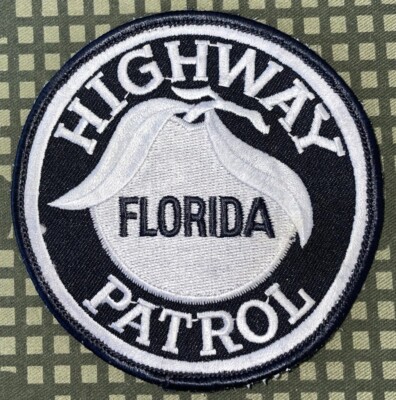Florida Highway Patrol Patch Iron-On Used B815 | eBay