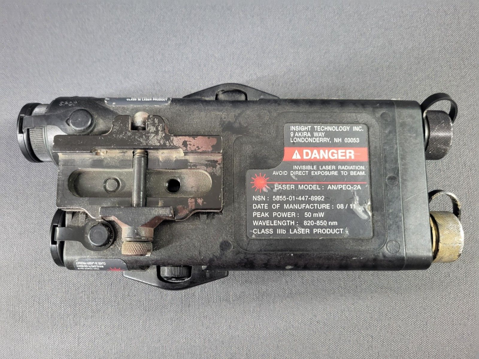 AN/PEQ-2 FULL POWER IR laser and illuminator better than dbal perst or ...