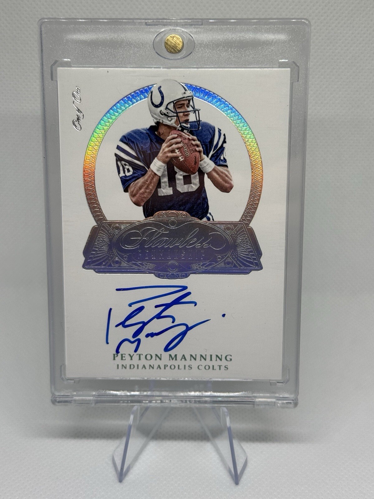 Peyton Manning | Autographed Football Memorabilia & NFL Merchandise