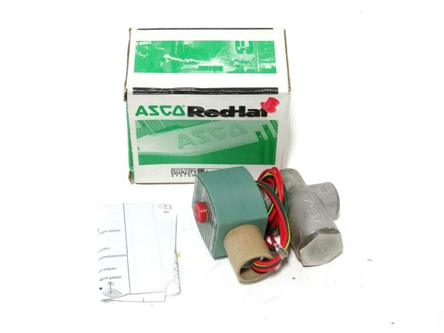 ASCO 8223G010 Stainless Steel High Pressure Solenoid Valve 1/2" 1500 ...