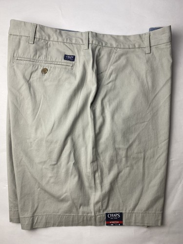 Chaps Men's Shorts Flat Front Stretch Beige Comfort Big Tall Size 48 | eBay