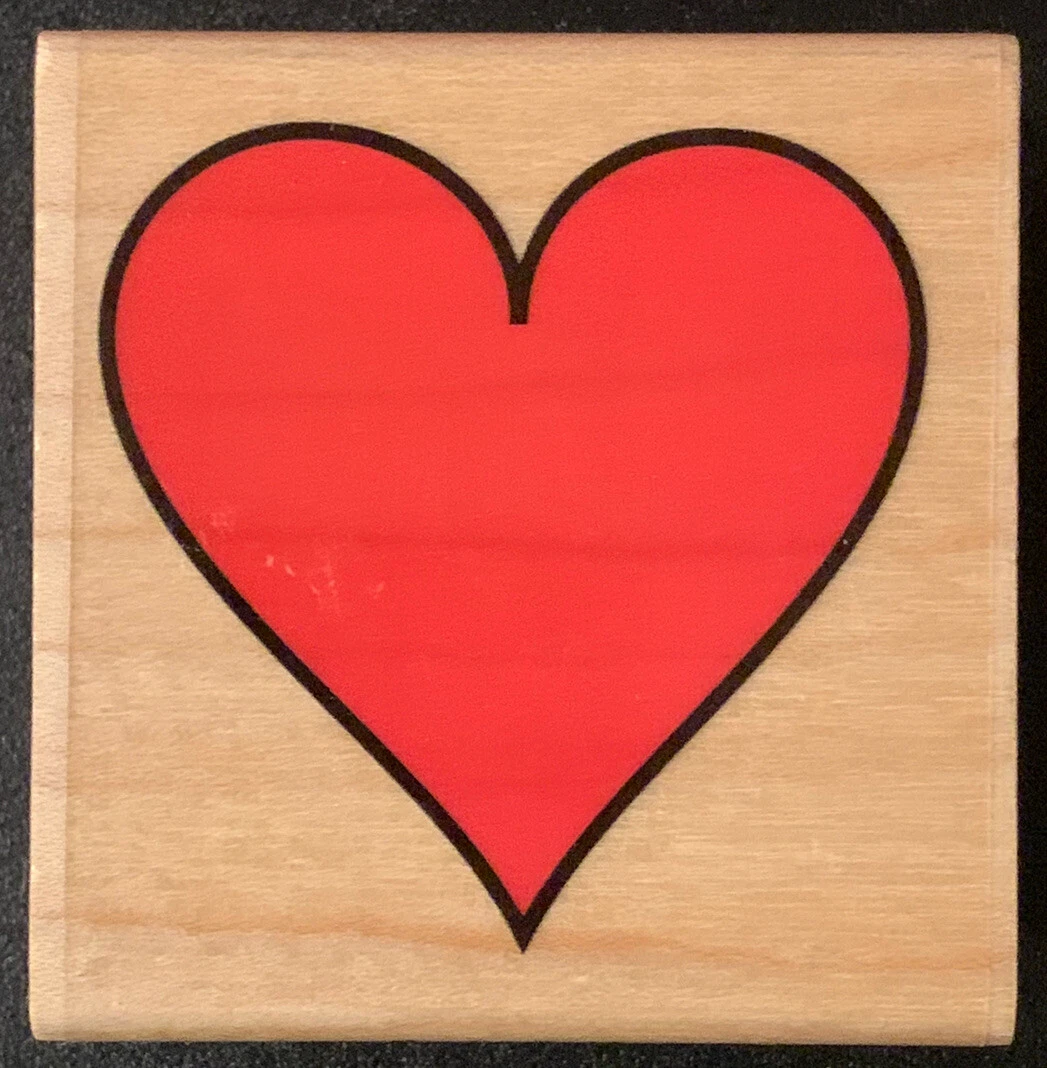 Large Heart Stamp