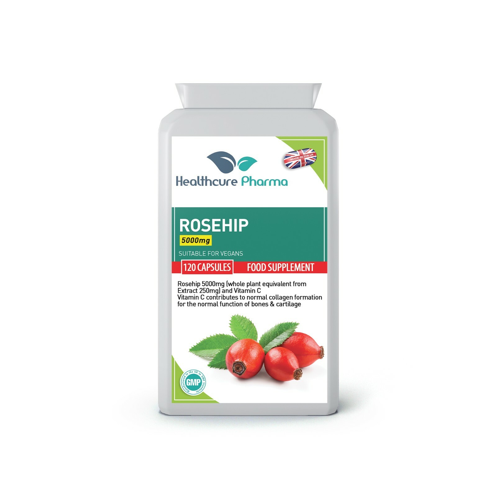 Rosehip Extract 5000mg High Strength Tablets UK Made | eBay UK