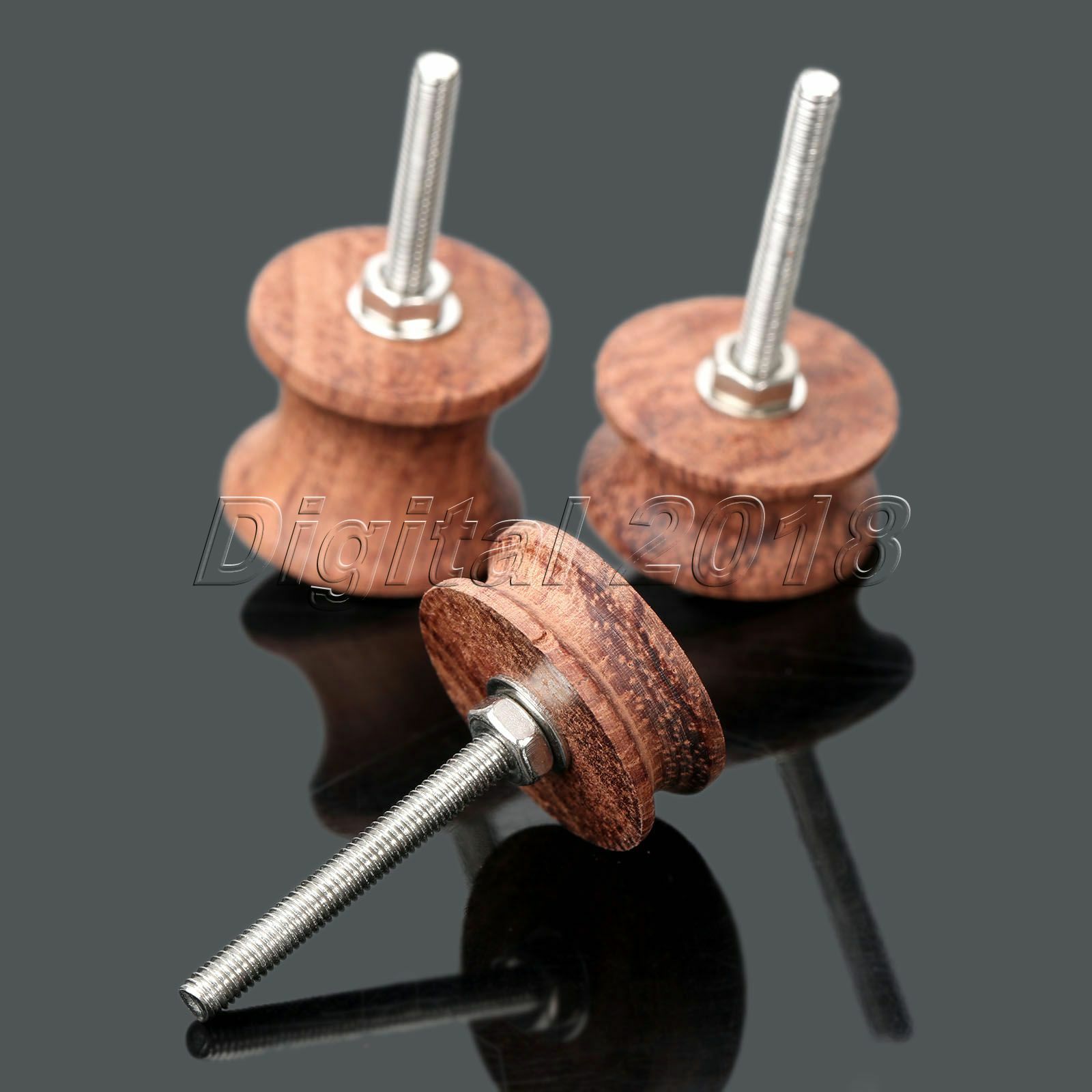 7 Sizes Safe Easy Use Hand Craft Burnisher Wood Edge Leather Craft ...