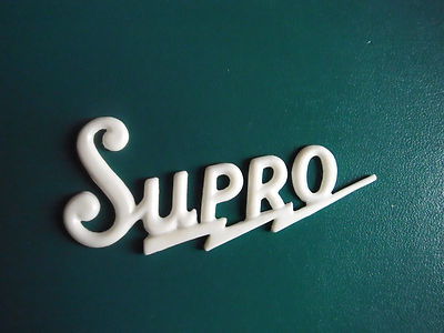 Supro AMP Logo White | eBay