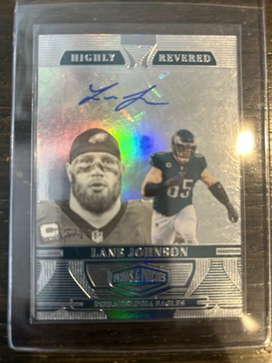 2023 Panini Plates & Patches LANE JOHNSON Highly Revered Auto 116/149 ...