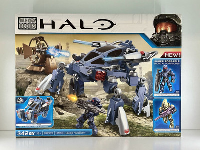 Mega Bloks Halo UNSC Quad Walker 2014 Sealed Playset New | eBay