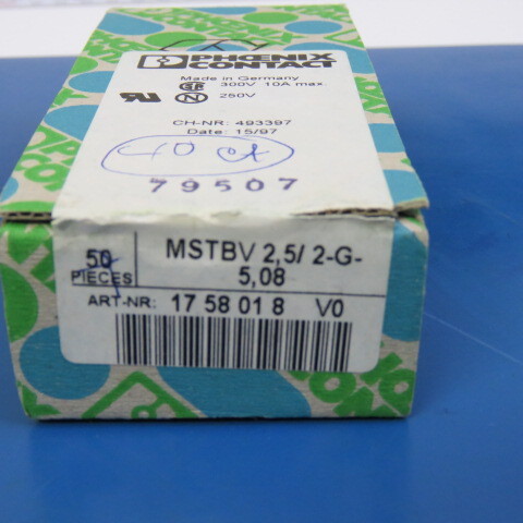 PHOENIX 1758018 Qty of 100 per Lot CON2CKTVERTICAL | eBay